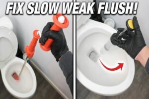 2 Ways to Fix Weak Flush Using Common Items At Home